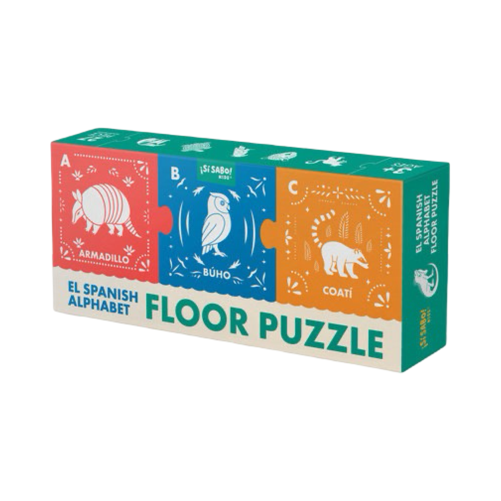 El Spanish Alphabet Jumbo Floor Puzzle – Artelexia