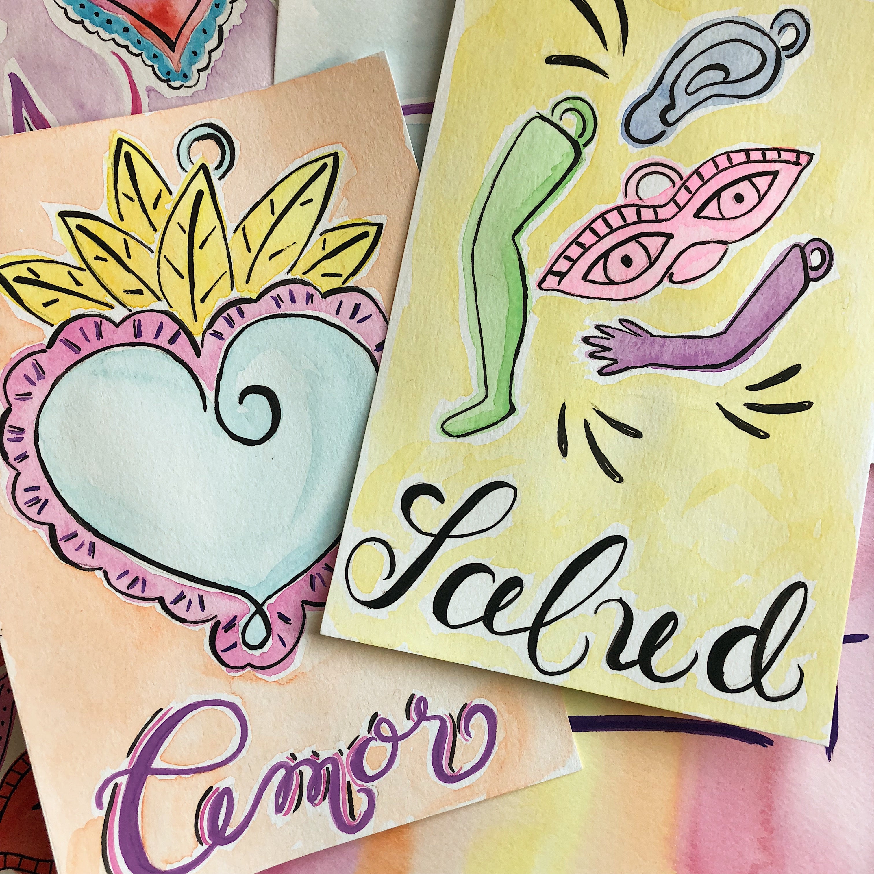 Milagros Y Promesas Lettering & Painting Workshop & Wine Wednesday ...