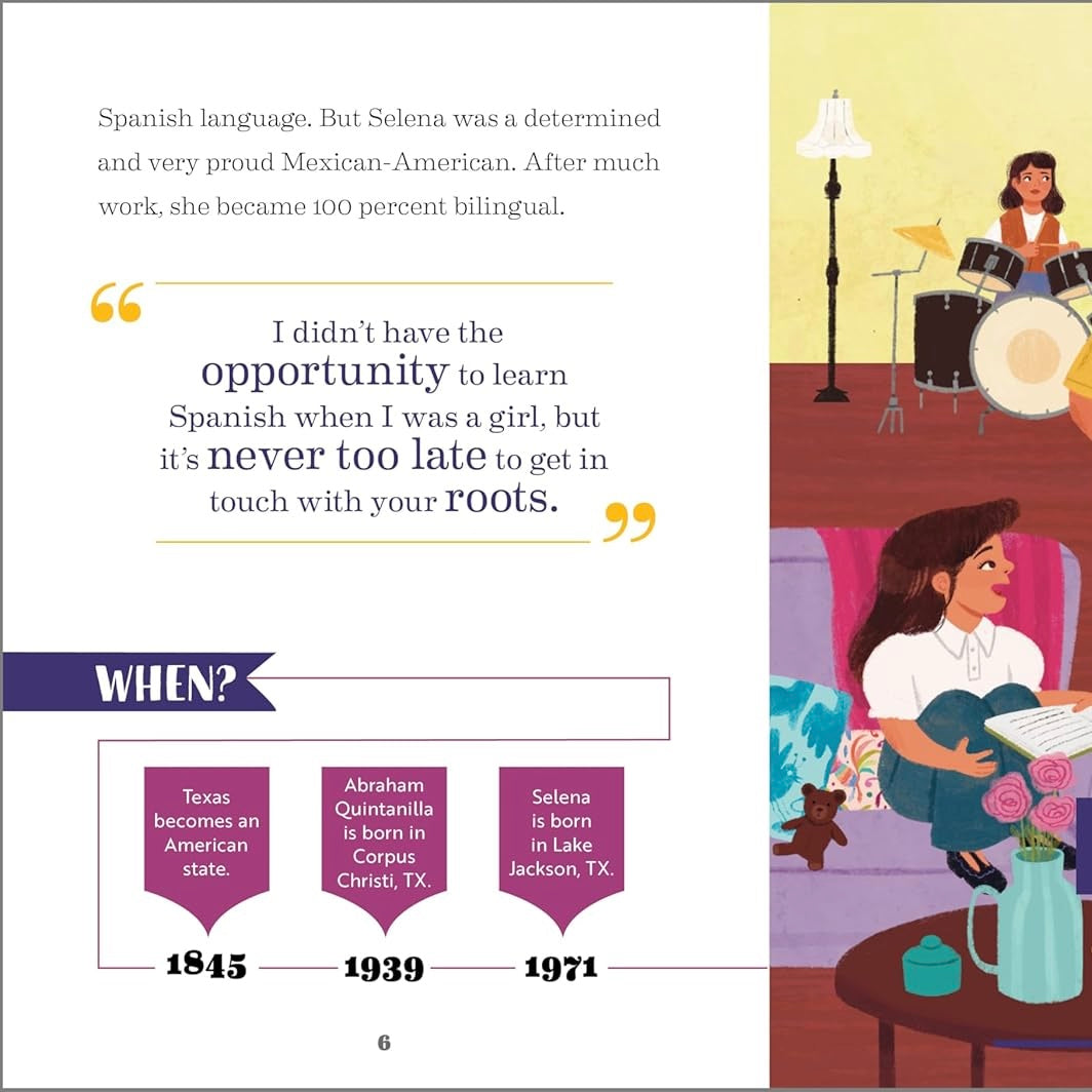 The Story of Selena Quintanilla: An Inspiring Biography for Young Read ...