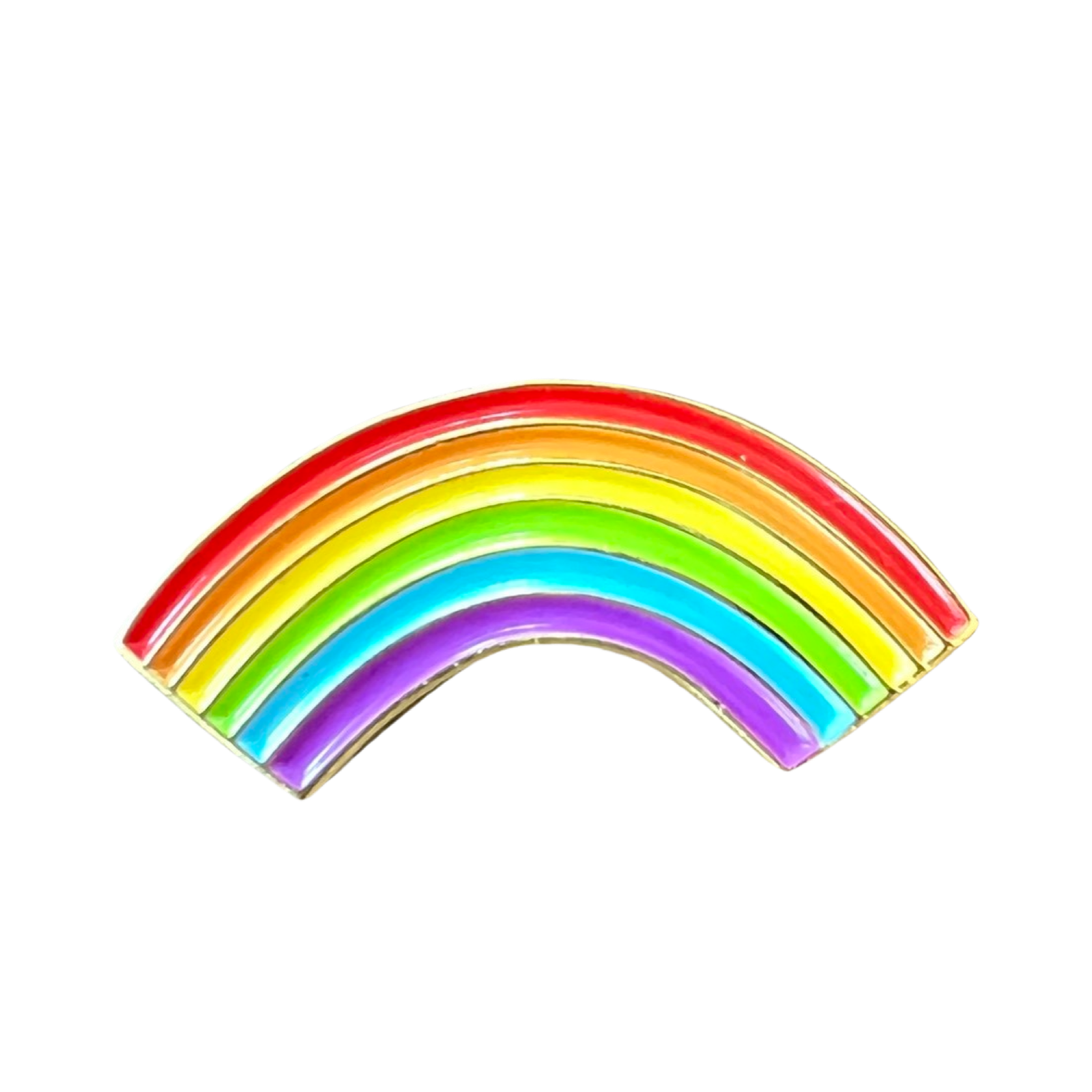 Rainbow Enamel Pin – Artelexia