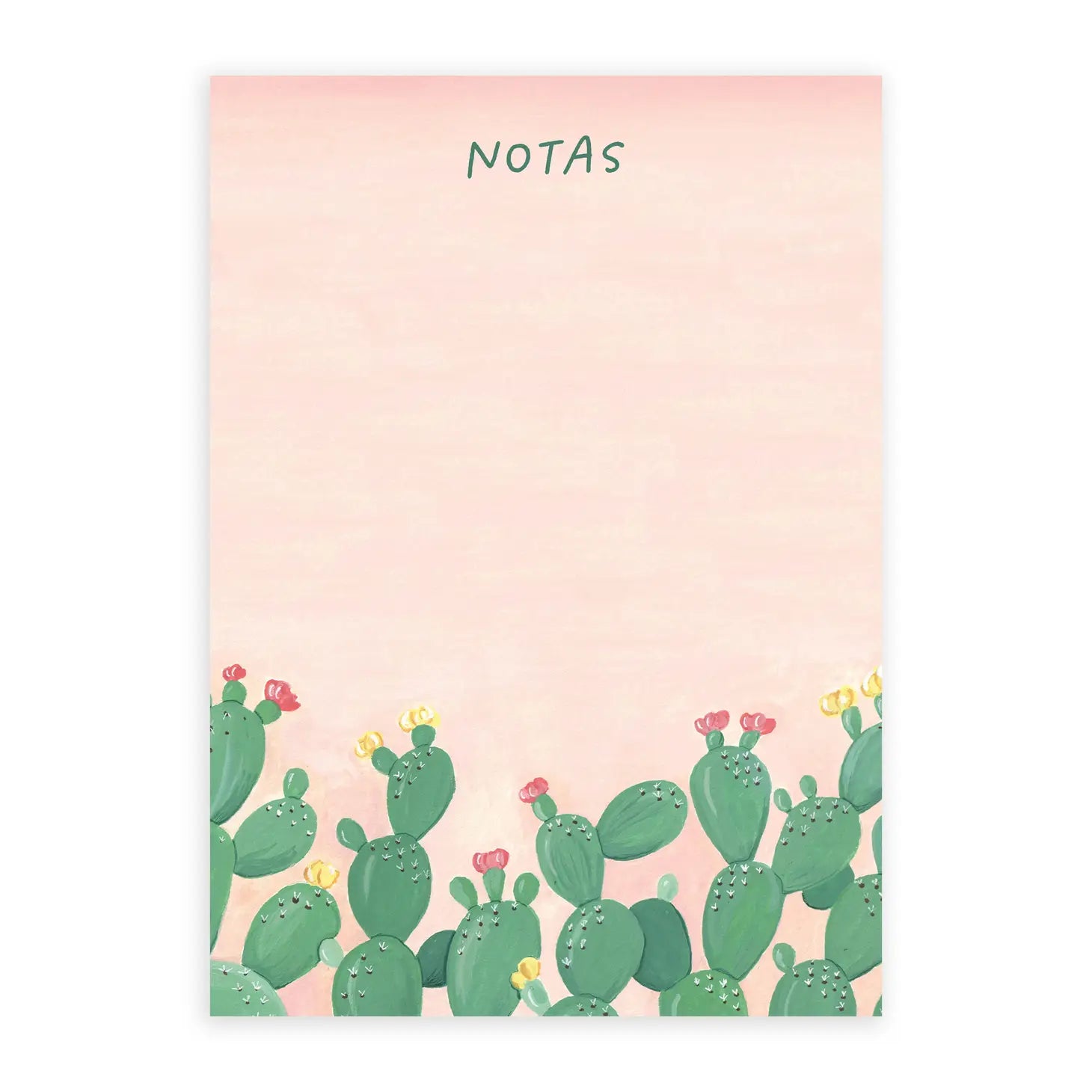 Nopales Notas Notepad – Artelexia