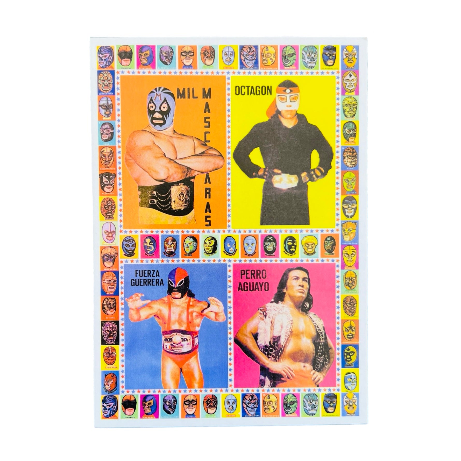 Vintage Mexican Postcard - Lucha Libre Poster – Artelexia