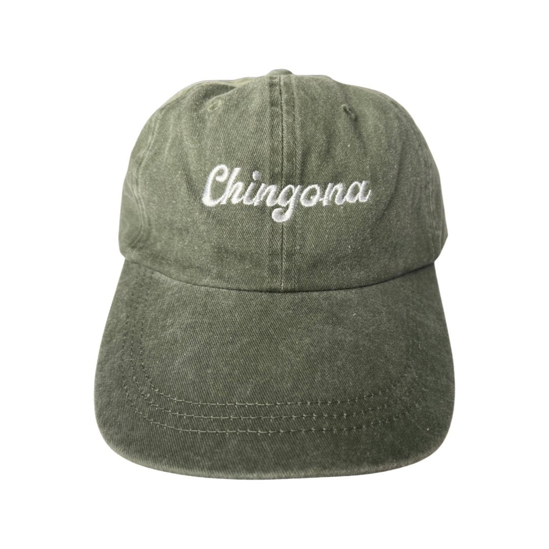 Chingona Hat -Olive – Artelexia